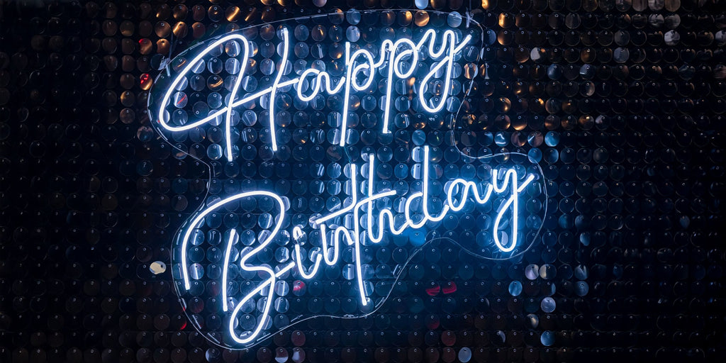 Neon Backdrop Signs